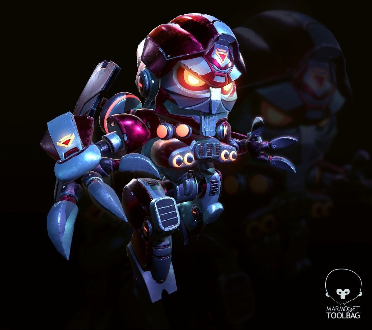 3D model Shatter - Transformer VR / AR / low-poly | CGTrader