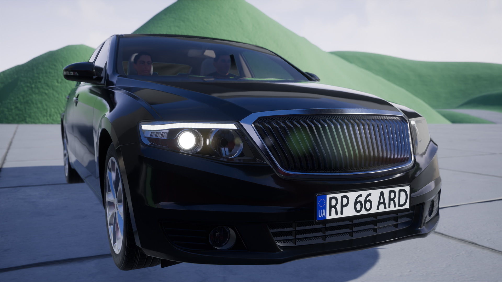 3D model Luxury Car VR / AR / low-poly rigged | CGTrader