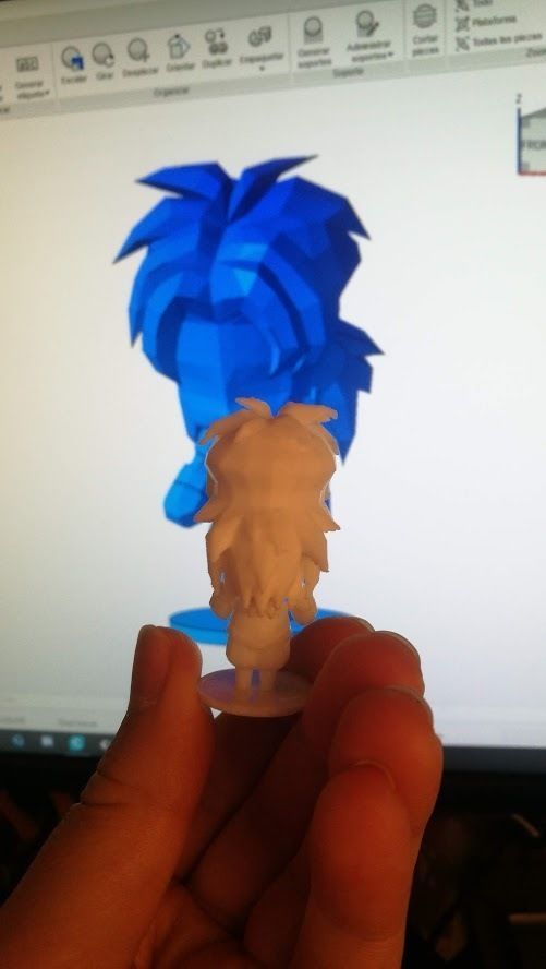 Broly base chibi 3D model 3D printable | CGTrader