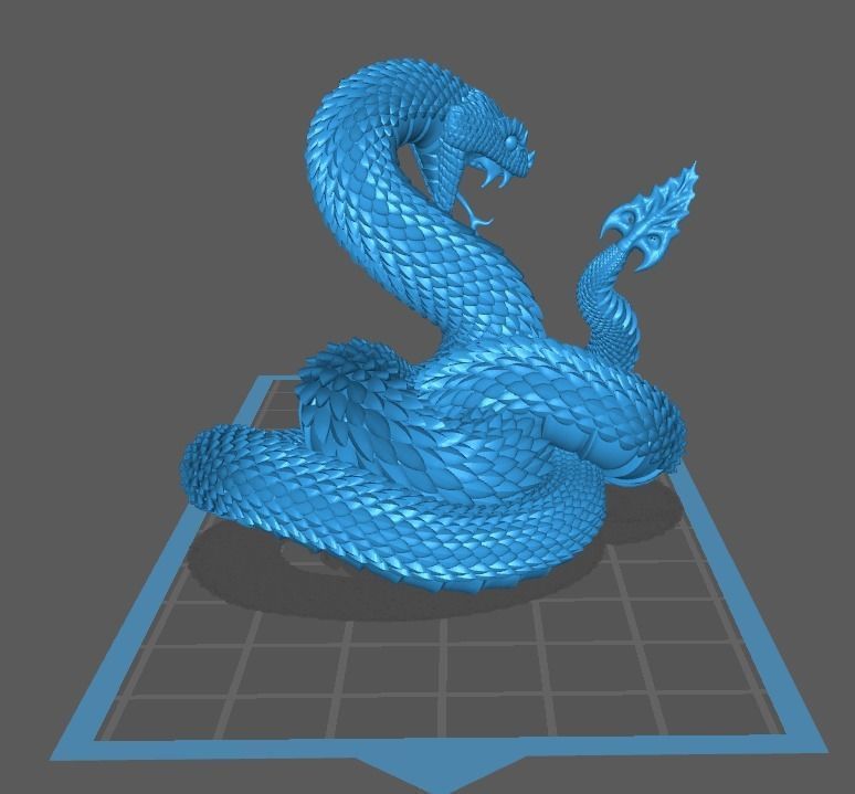 Snake 3D printing 3D model | CGTrader