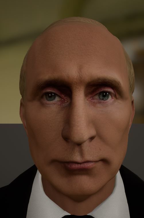 3D model Vladimir Putin Full Body T-Pose VR / AR / low-poly | CGTrader