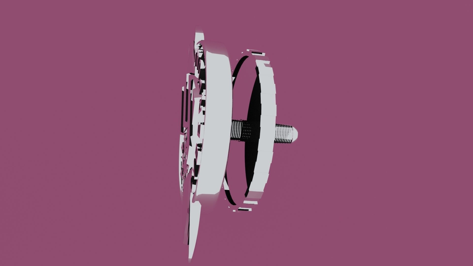 cyberpunk badge 3D model 3D printable | CGTrader