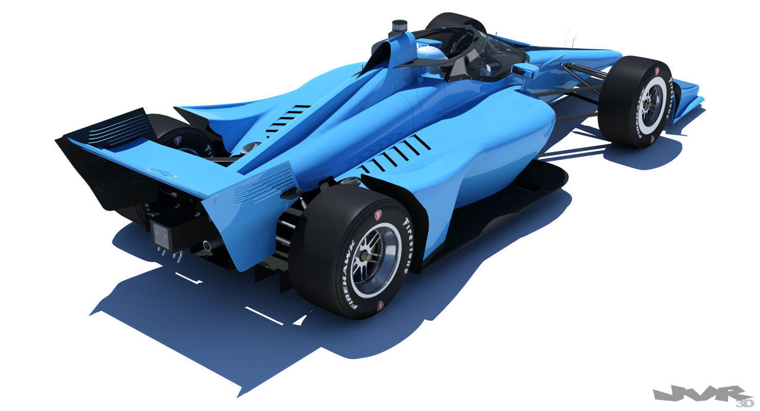 Indycar 2020 - Road version 3D model | CGTrader