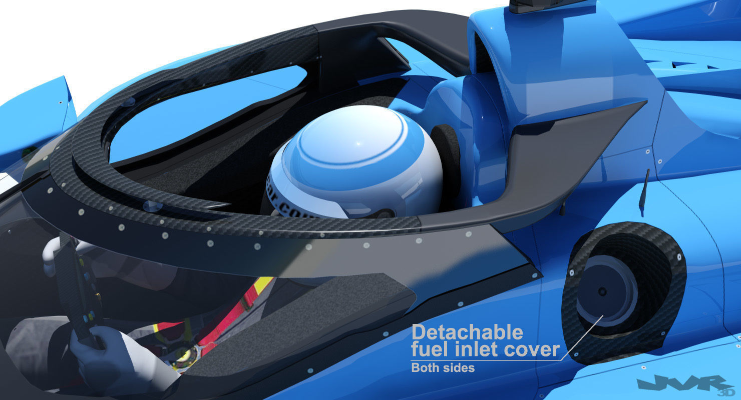 Indycar 2020 - Road version 3D model | CGTrader