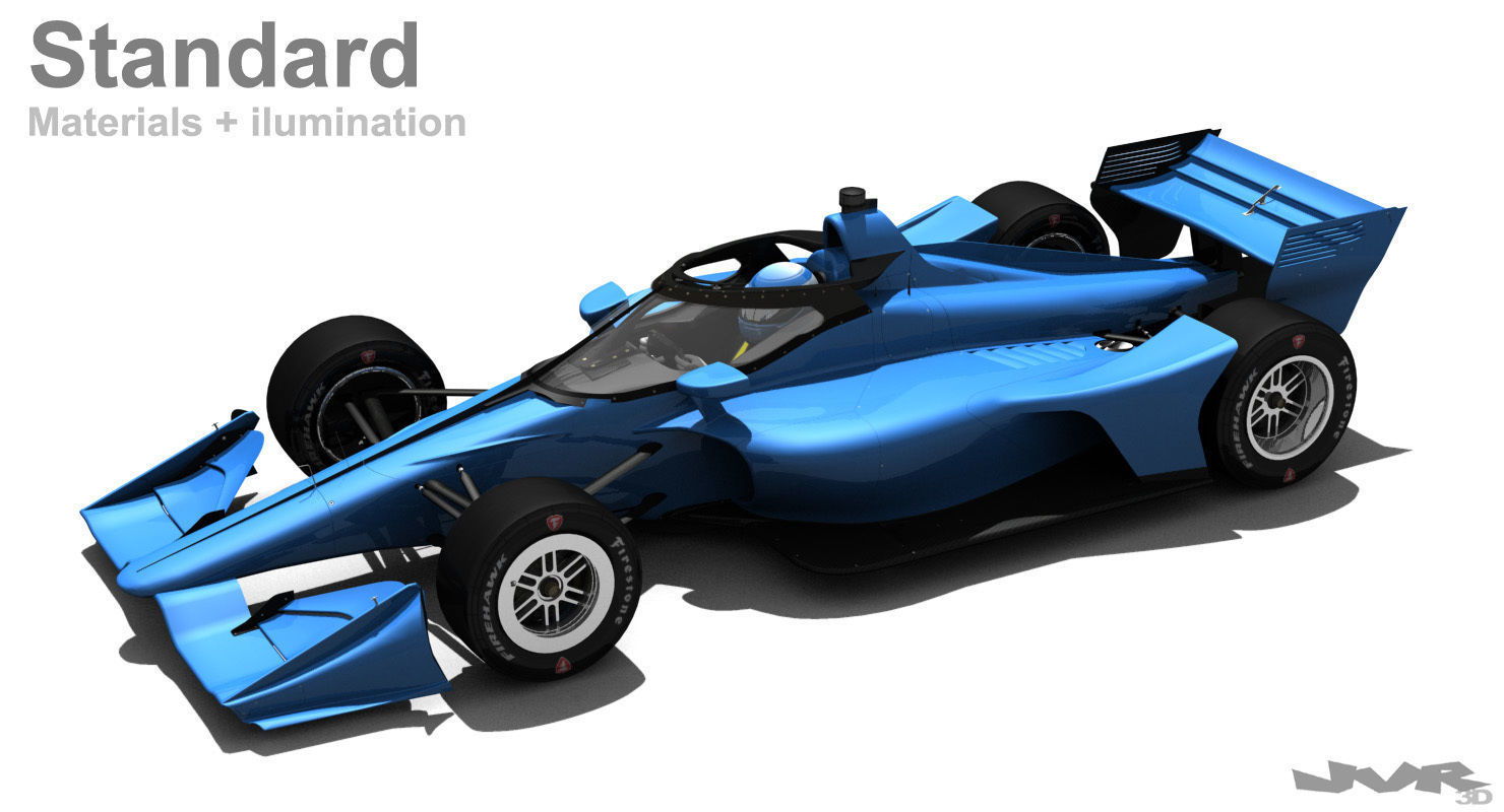 Indycar 2020 - Road version 3D model | CGTrader