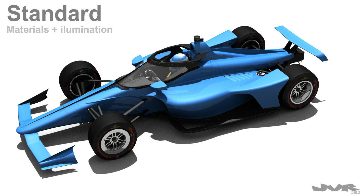 Indycar 2020 - Road and Oval versions 3D model | CGTrader