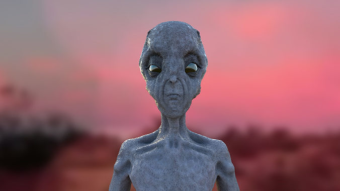 Gray Alien 3D model | CGTrader