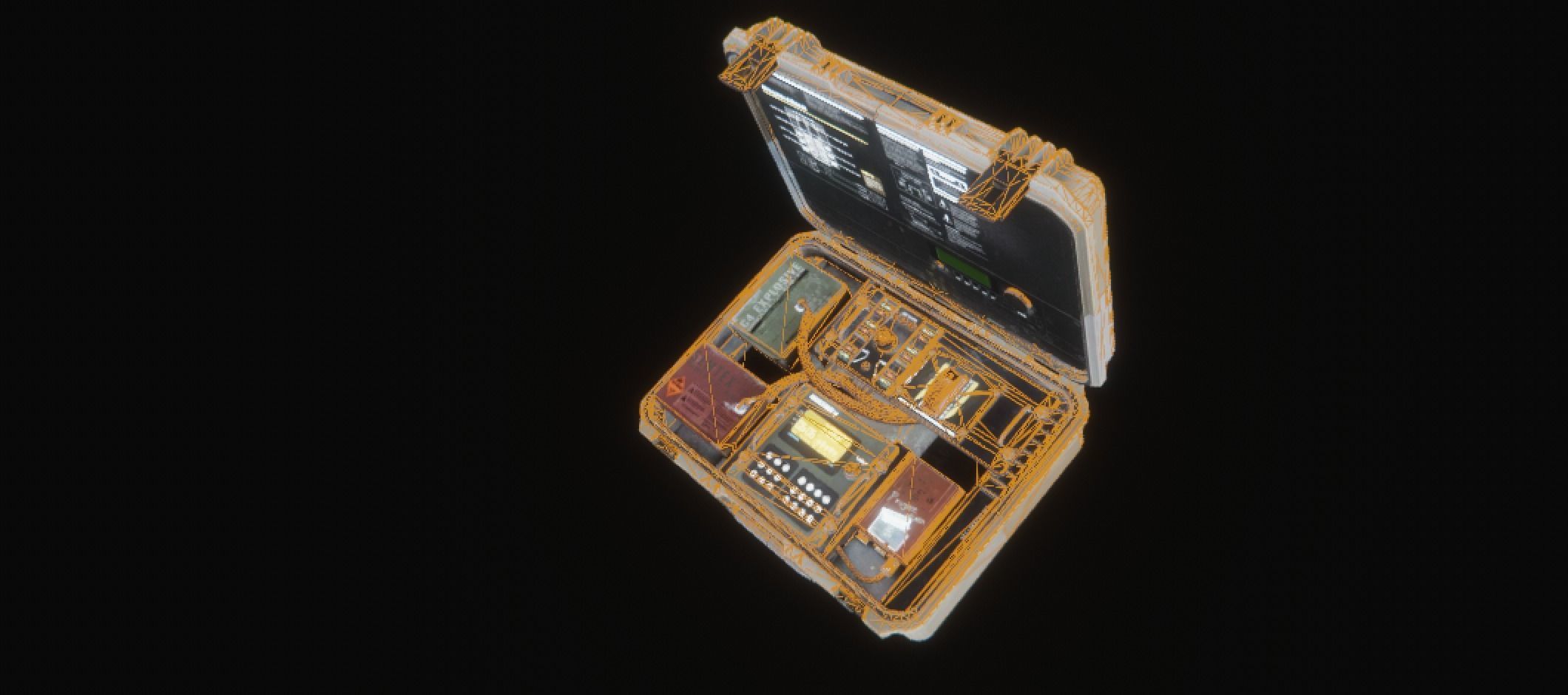 Brief Case Bomb 3D model | CGTrader