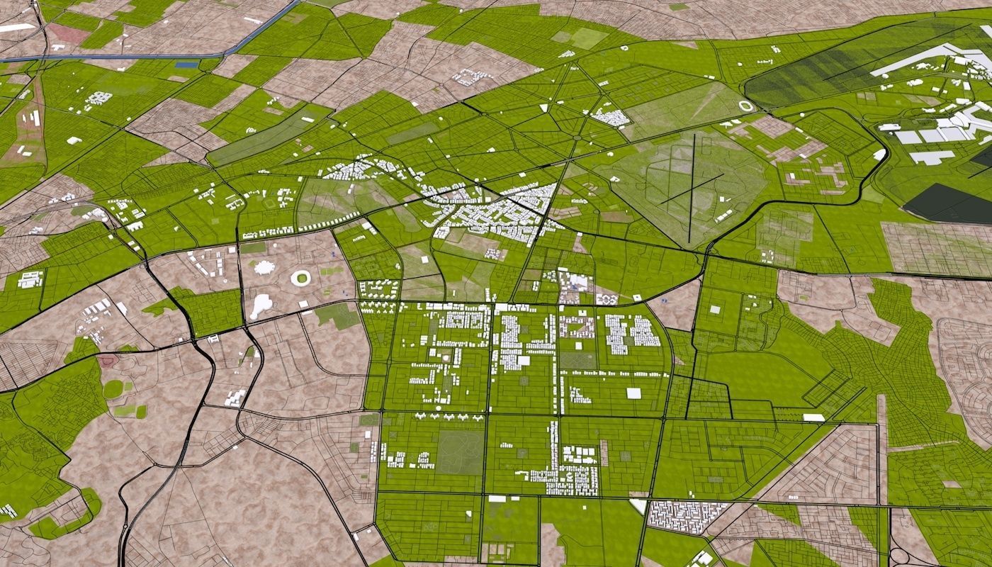 3D model Cairo City Egypt VR / AR / low-poly | CGTrader