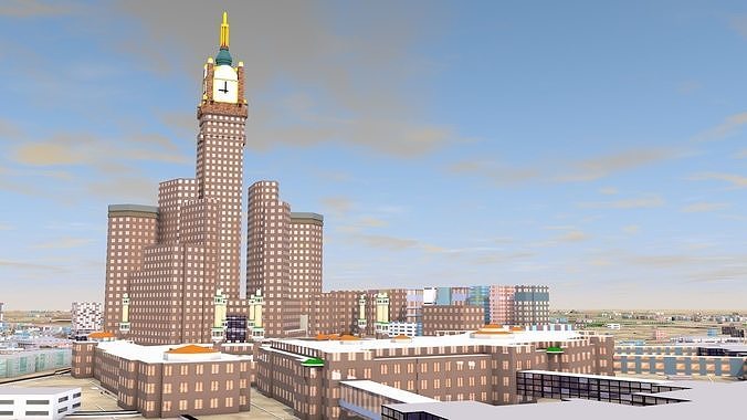 3D model Makkah Mecca City of Saudi Arabia 2021 July VR / AR / low-poly ...