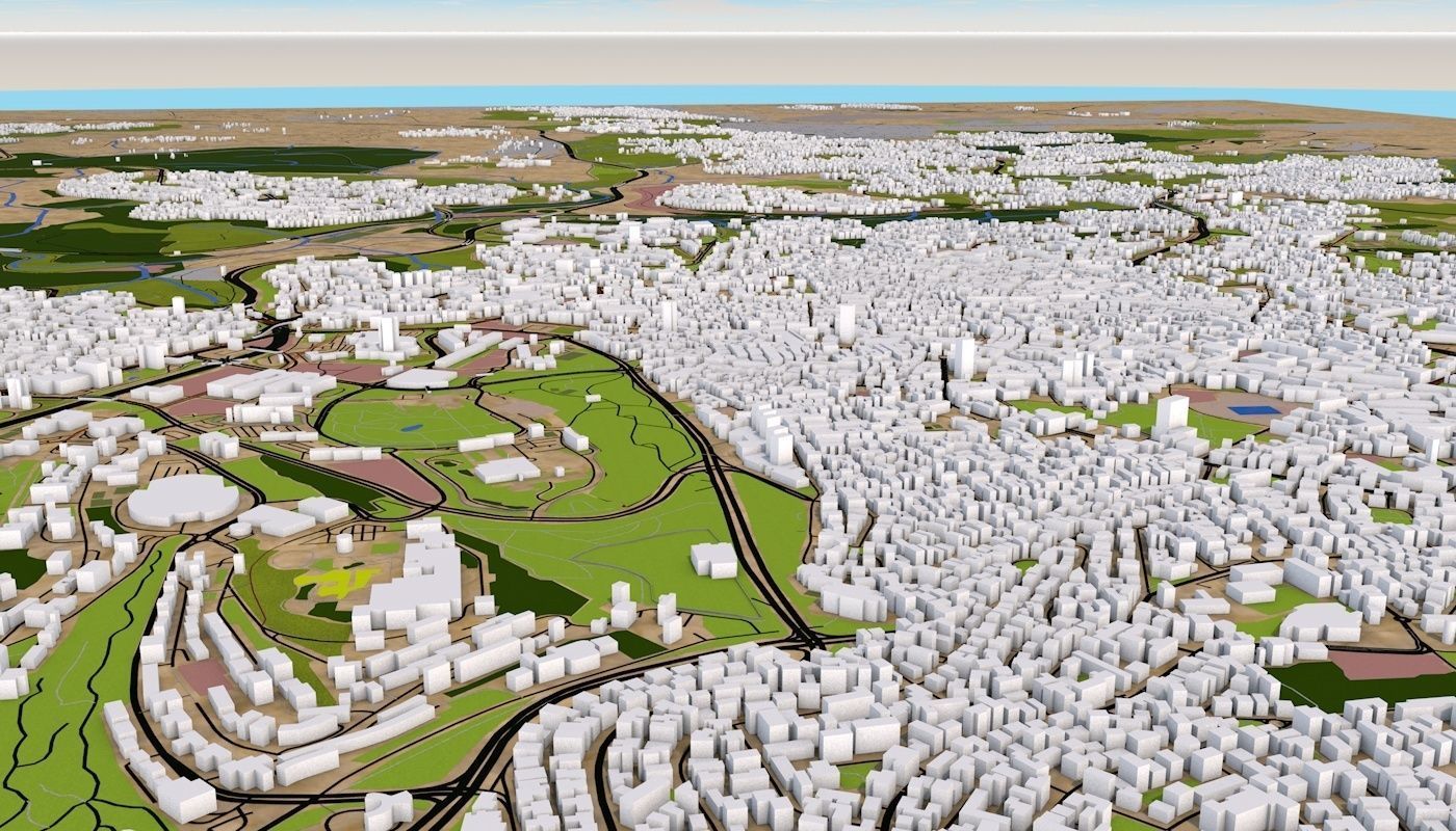 3D model Jerusalem City VR / AR / low-poly | CGTrader