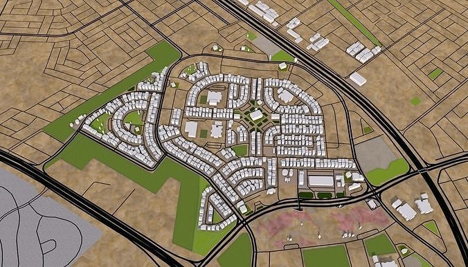 3D model Dammam City Saudi Arabia VR / AR / low-poly | CGTrader