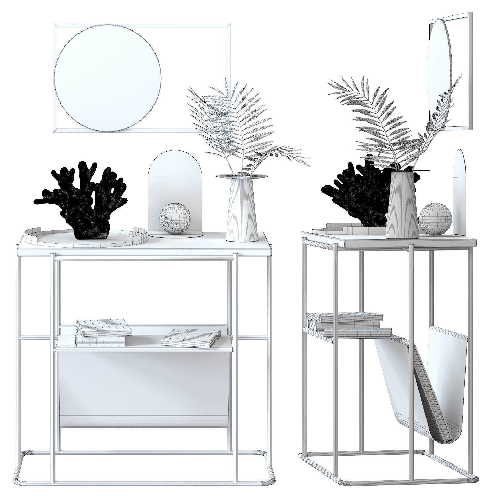 BoConcept decor set 2 3D model | CGTrader