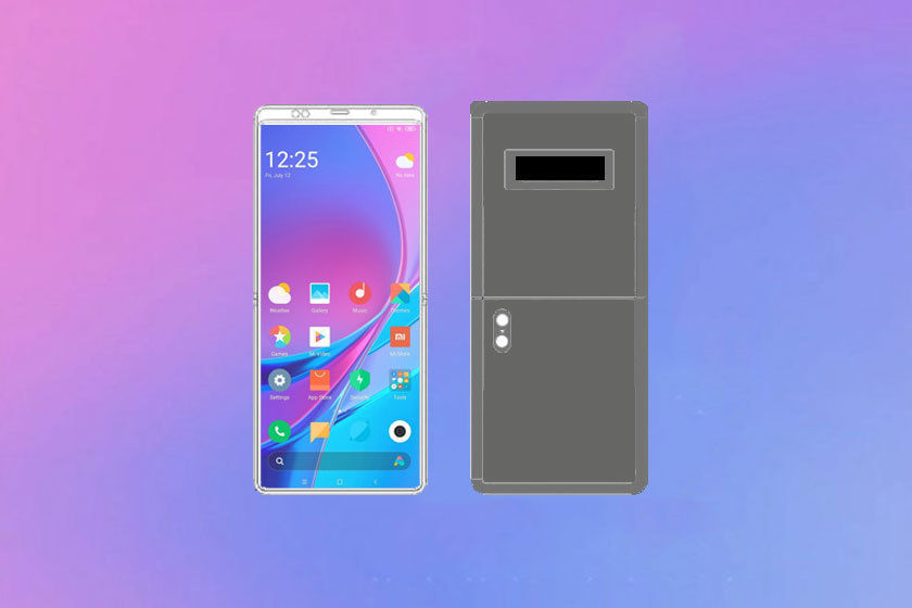 xiaomi vertical folding phone CONCEPT 3D model | CGTrader