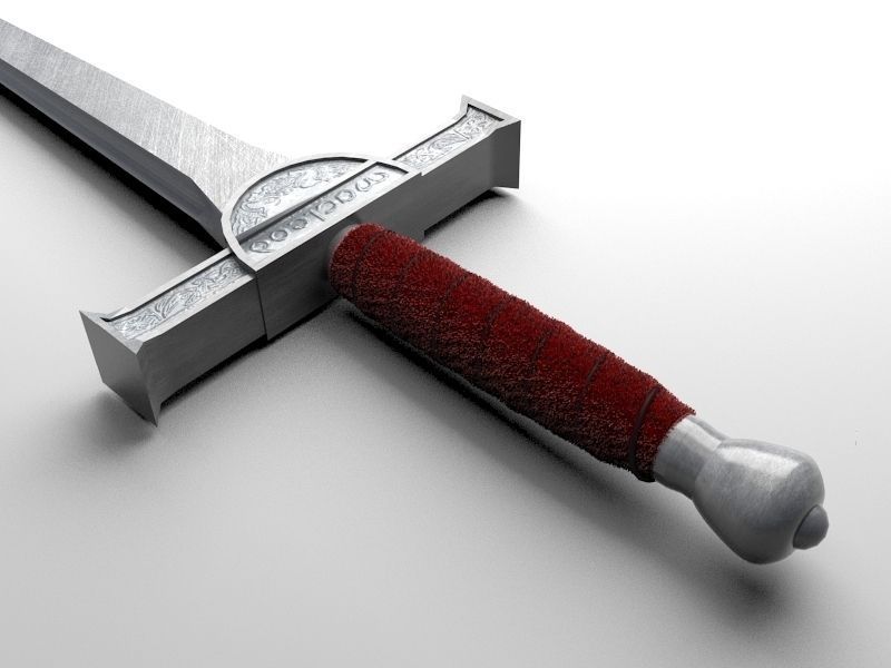 3D model Highlander sword VR / AR / low-poly | CGTrader
