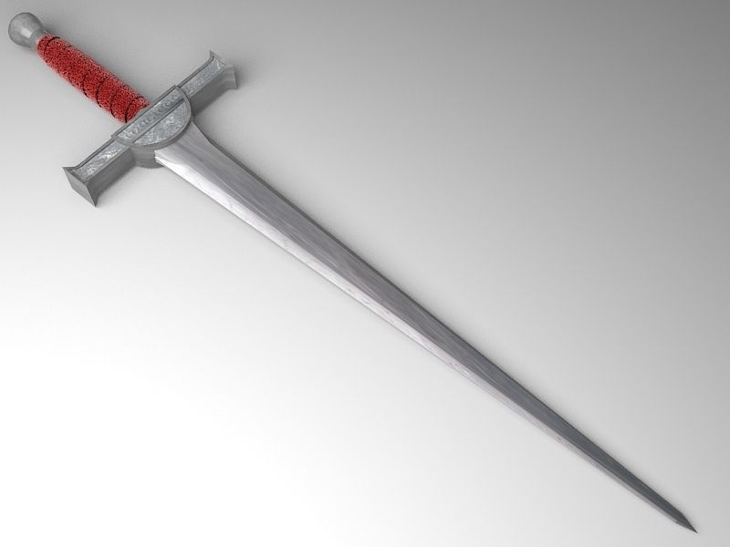 3D model Highlander sword VR / AR / low-poly | CGTrader