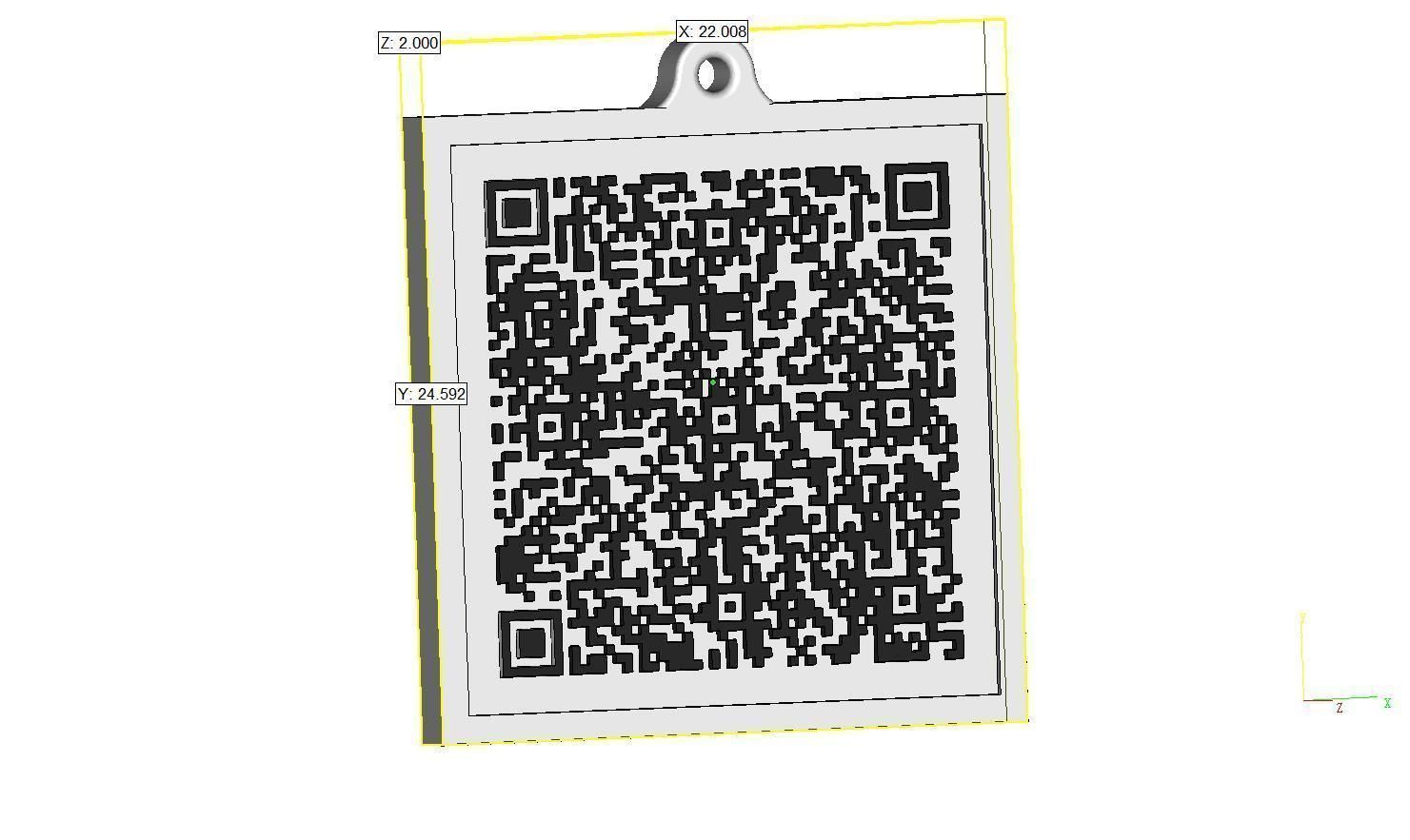 3d printable QR code free 3D Model 3D printable STL - CGTrader.com