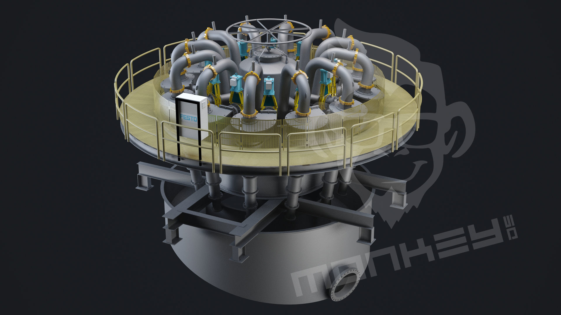 hydrocyclones 3D model | CGTrader