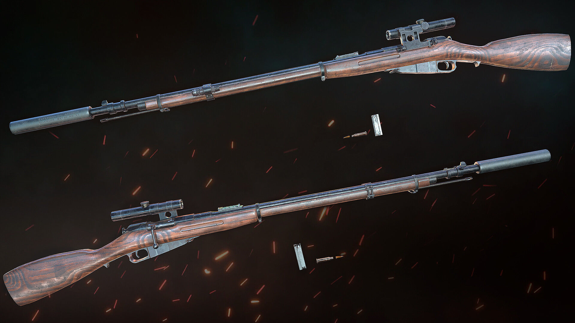 3D model Mosin Nagant VR / AR / low-poly | CGTrader