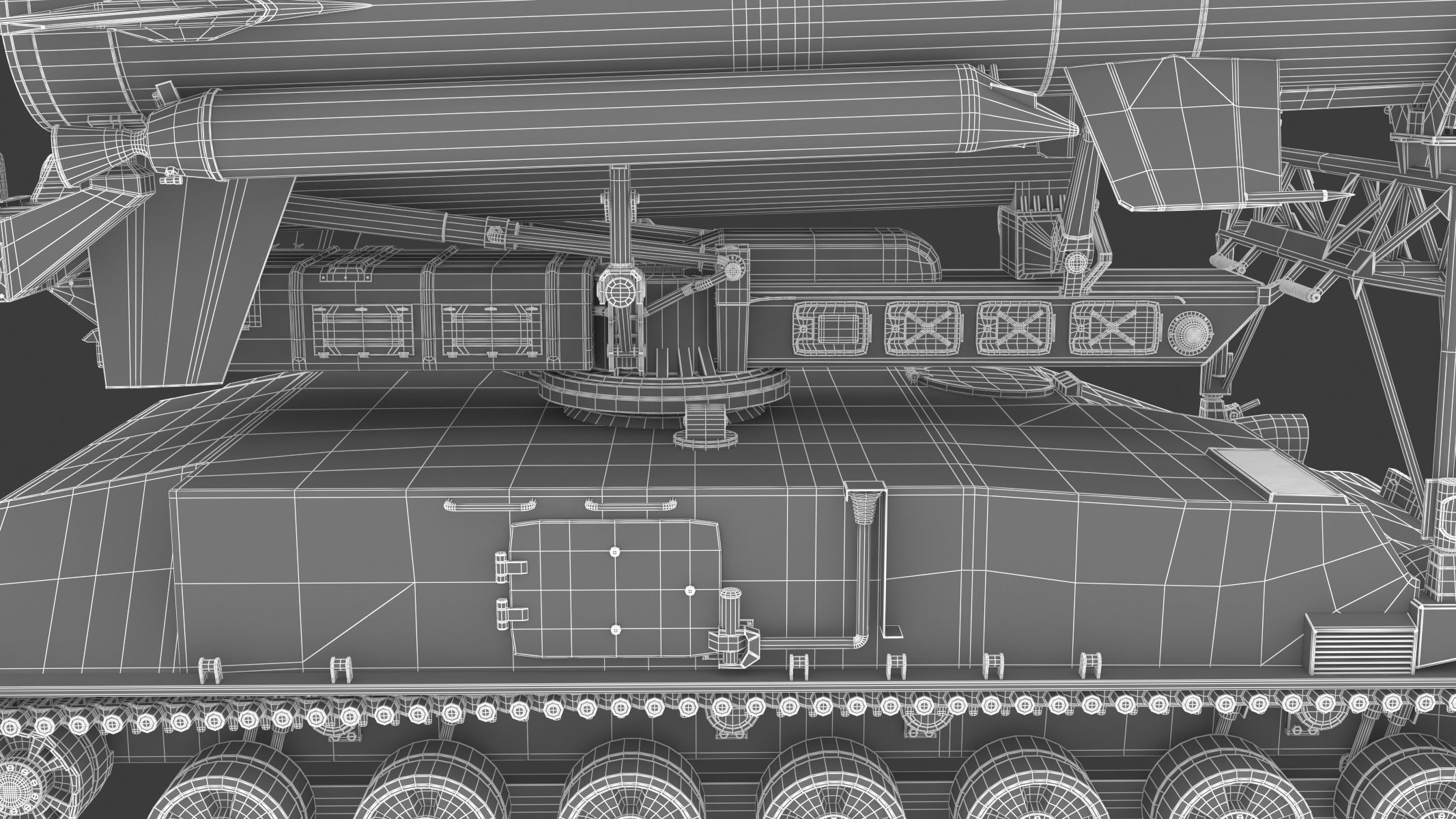 2K11 Krug SA-4 Ganef 3D model | CGTrader