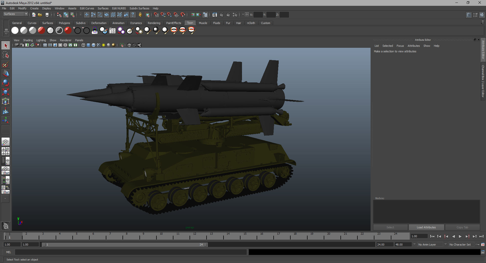 2K11 Krug SA-4 Ganef 3D model | CGTrader