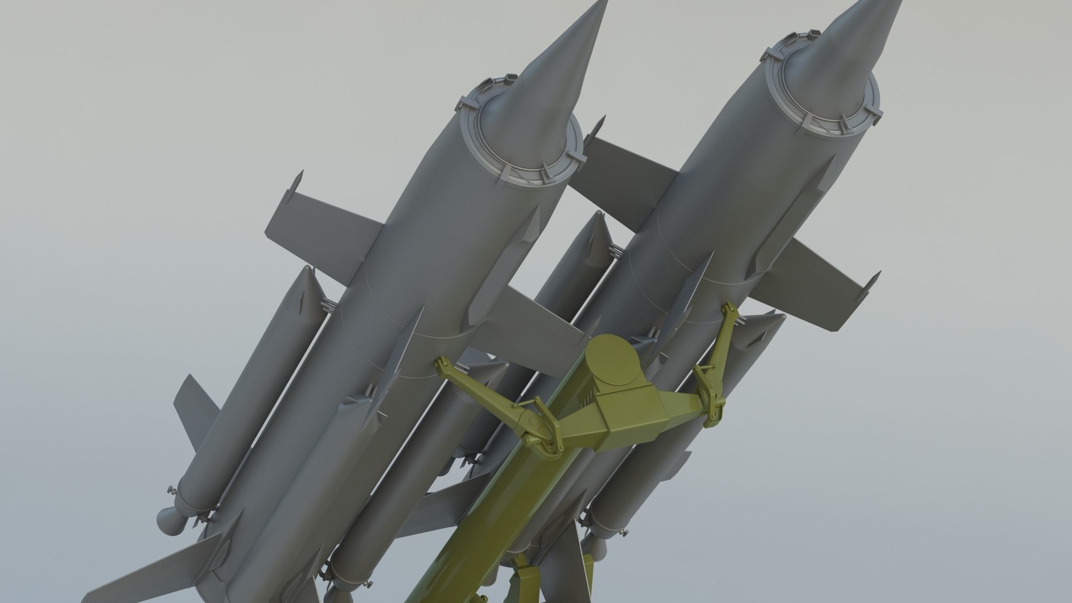 2K11 Krug SA-4 Ganef 3D model | CGTrader