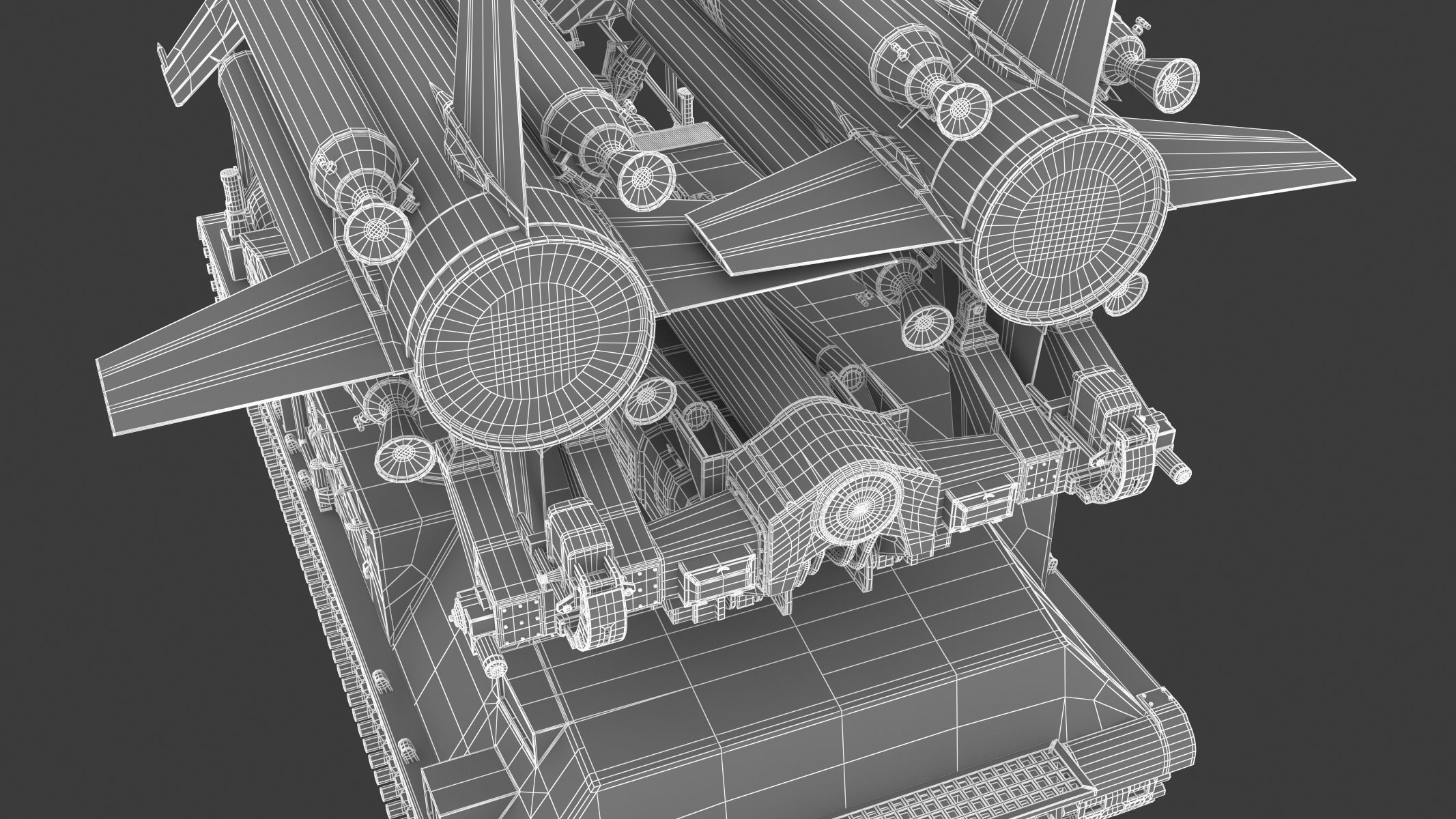 2K11 Krug SA-4 Ganef 3D model | CGTrader