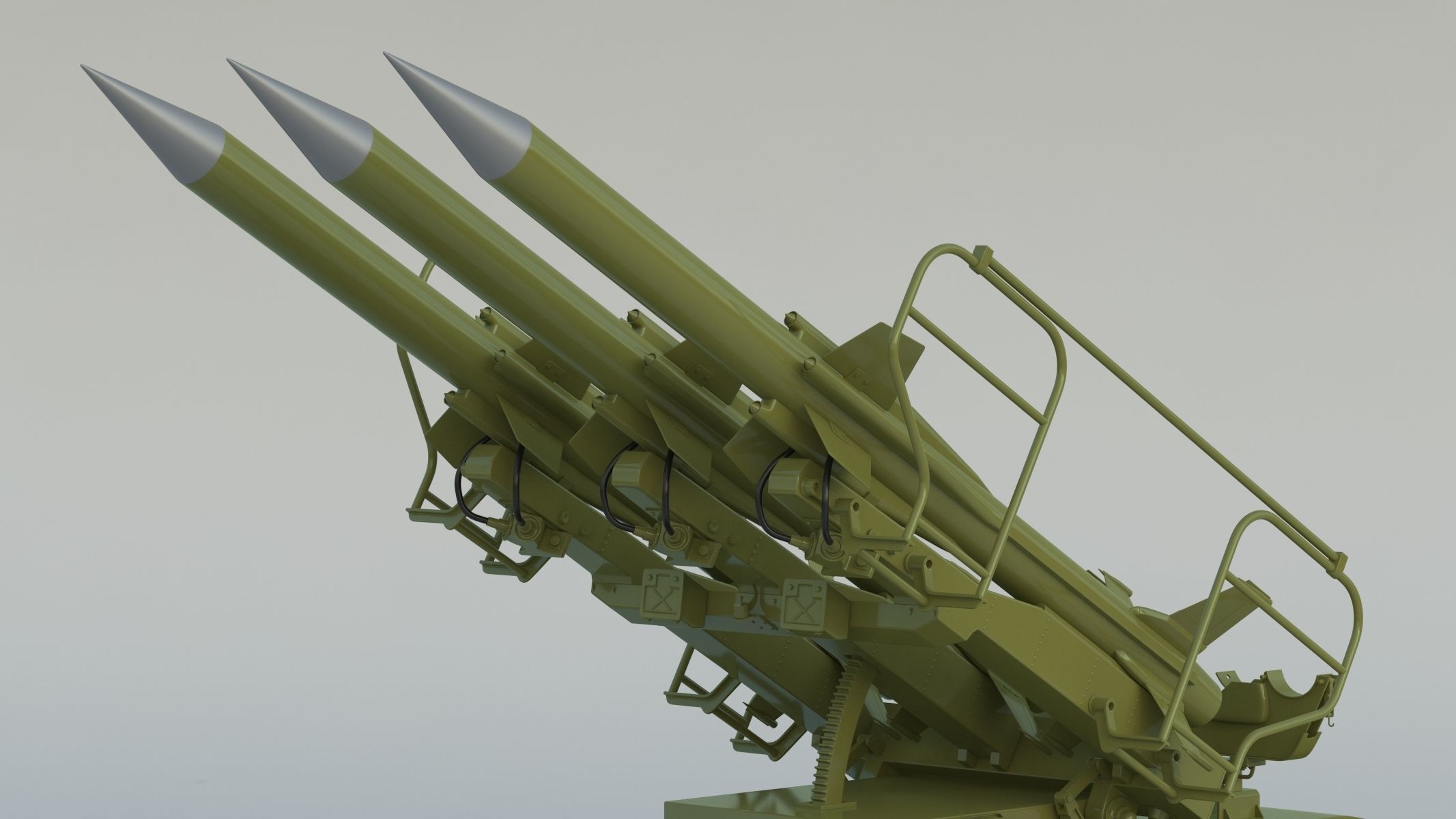2K12 Kub SA-6 Gainful 3D model | CGTrader