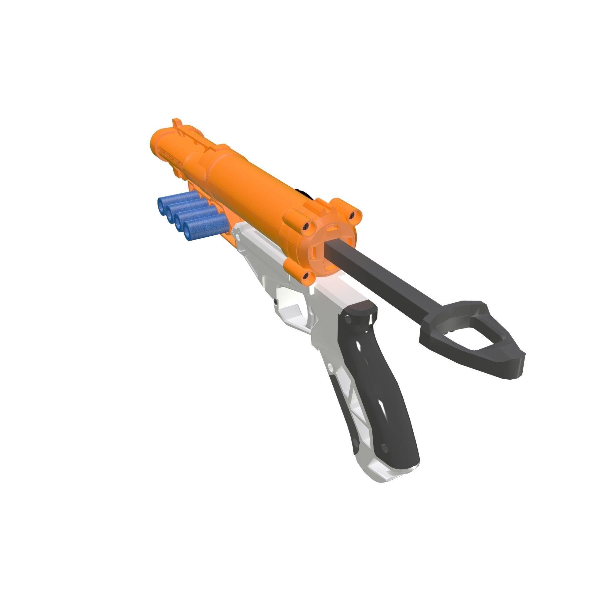Nerf Doubledown 3D model | CGTrader
