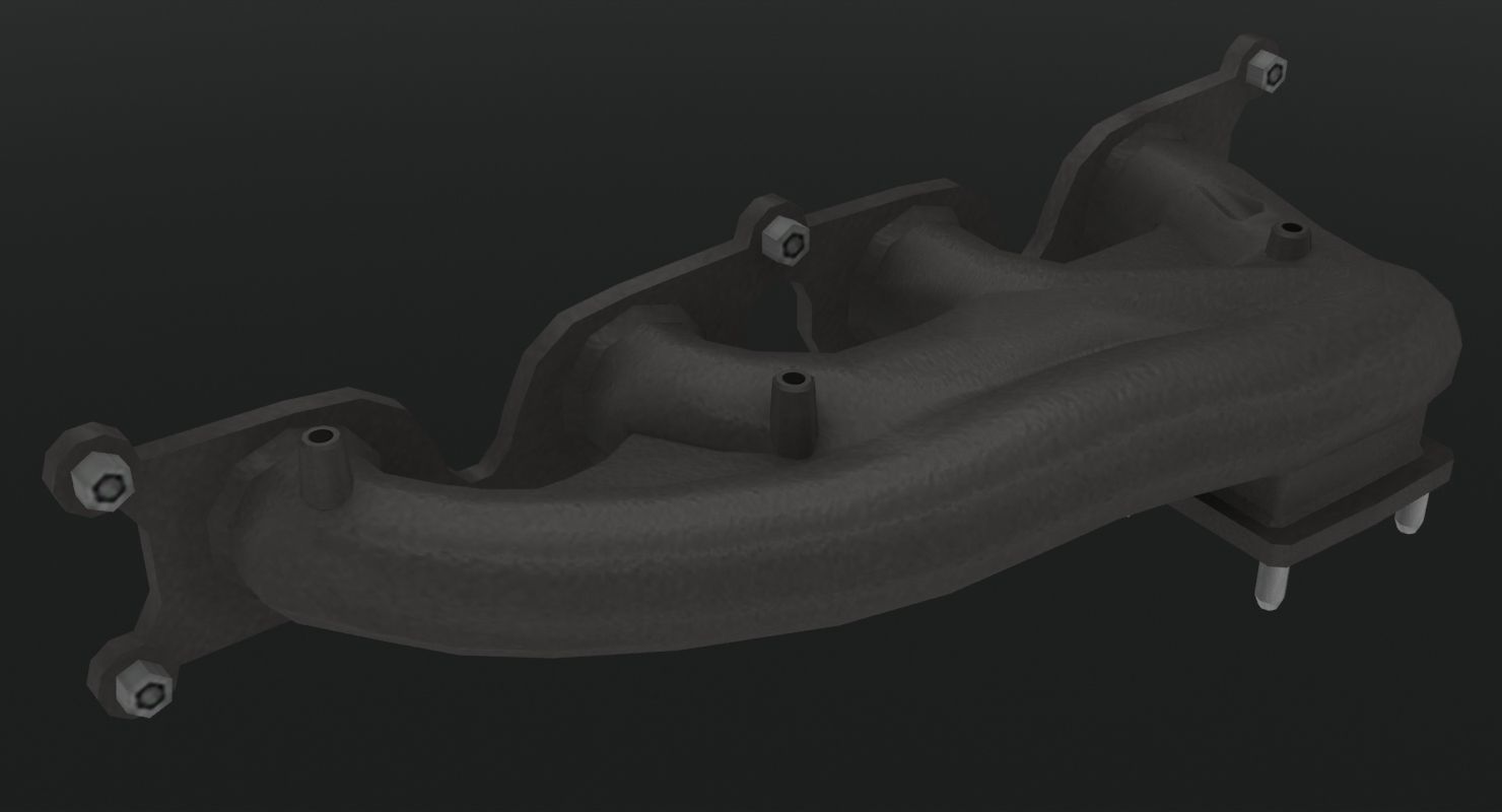 3D model Nissan SR20DET Red Top engine VR / AR / low-poly | CGTrader