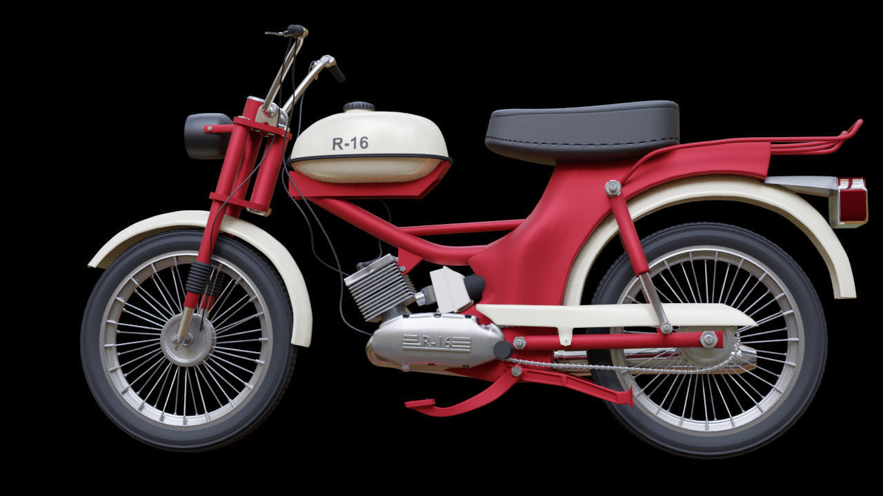 Riga 16 3D model rigged | CGTrader