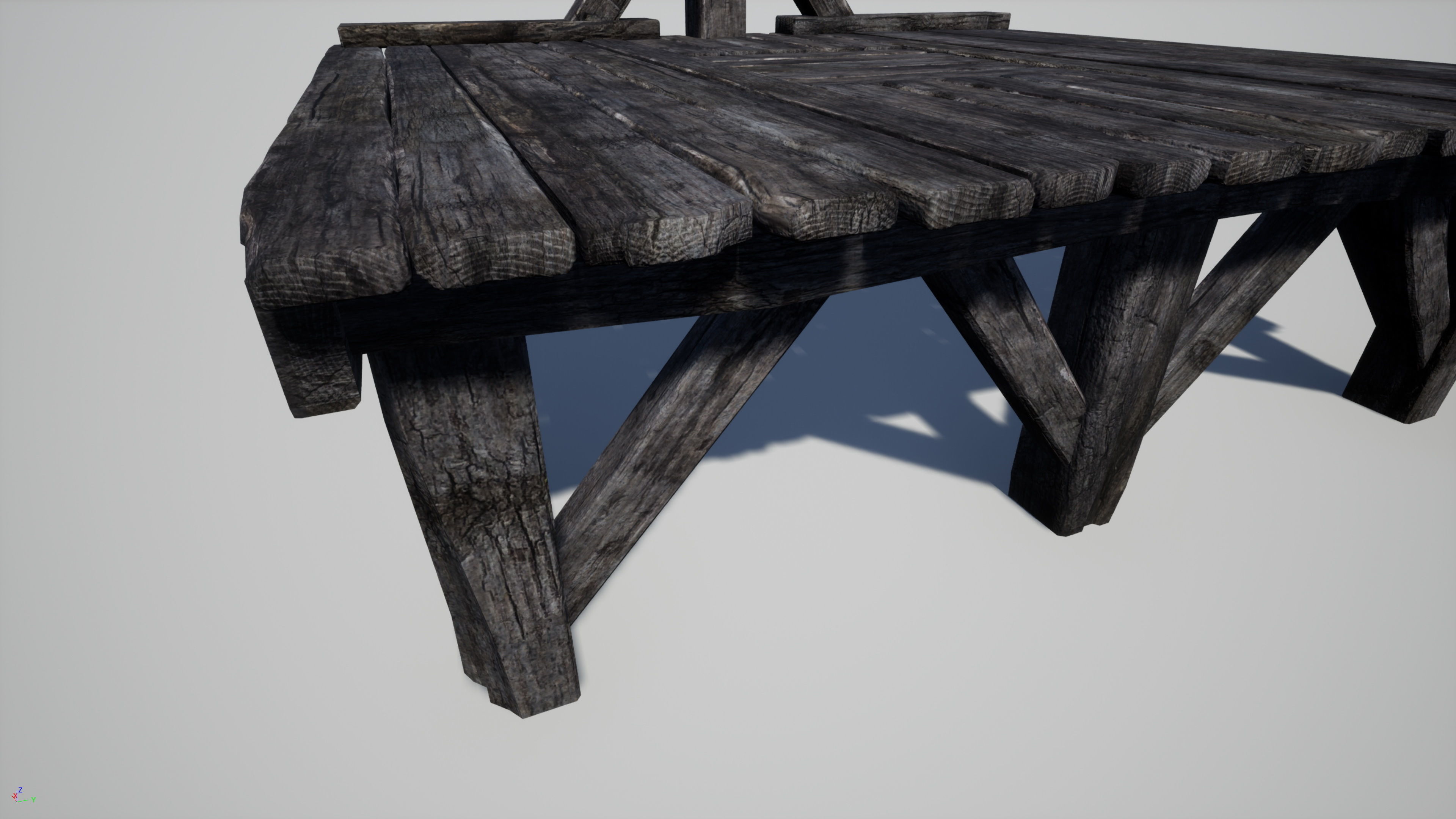 3D model Medieval Gallows VR / AR / low-poly | CGTrader