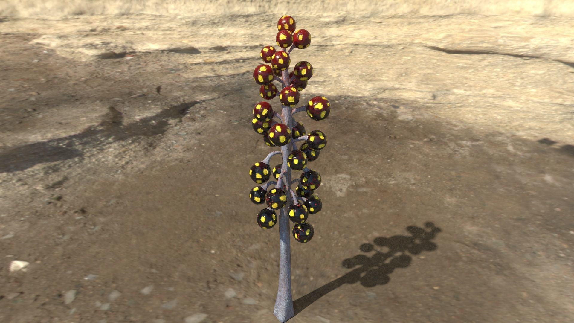 3D model alien plants VR / AR / low-poly | CGTrader