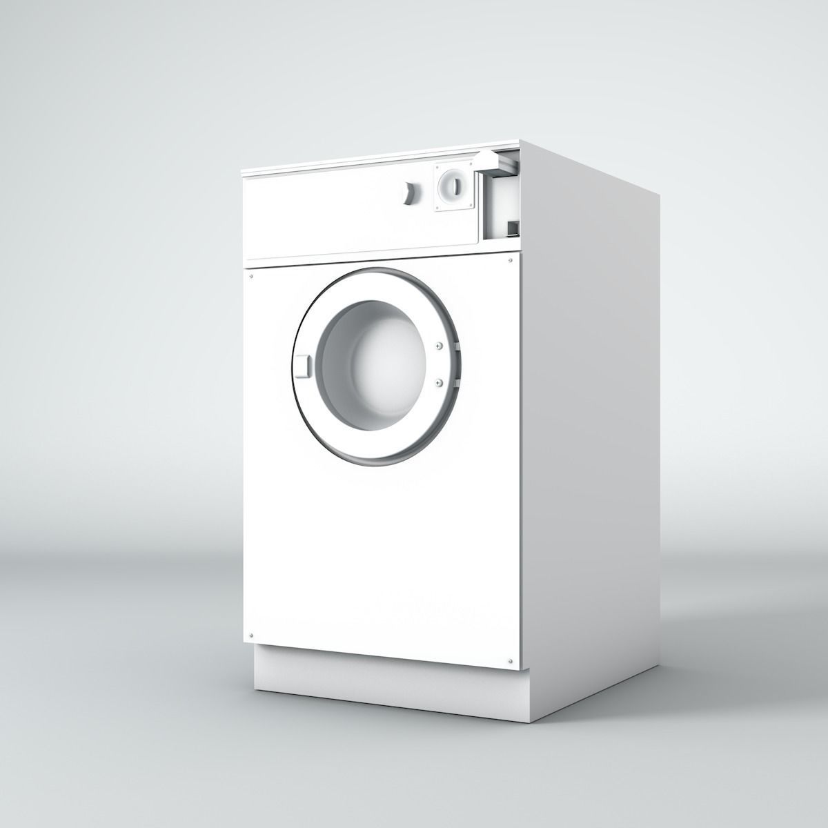 80s Washing Machine 3D model | CGTrader