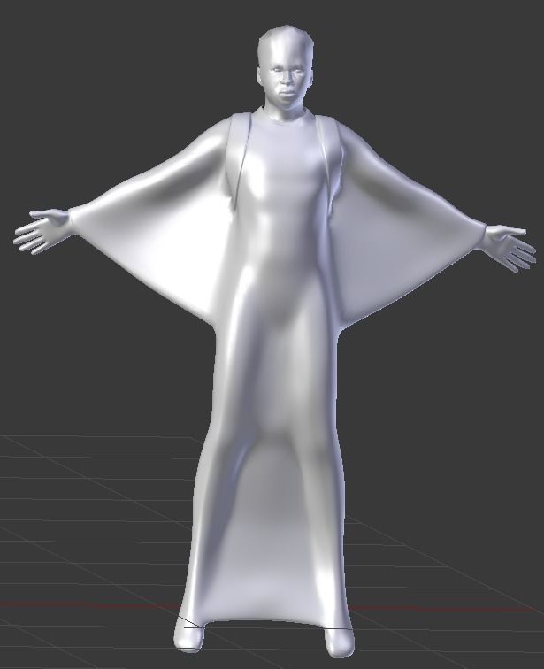 3D model skyDiver 3d model woman VR / AR / low-poly | CGTrader