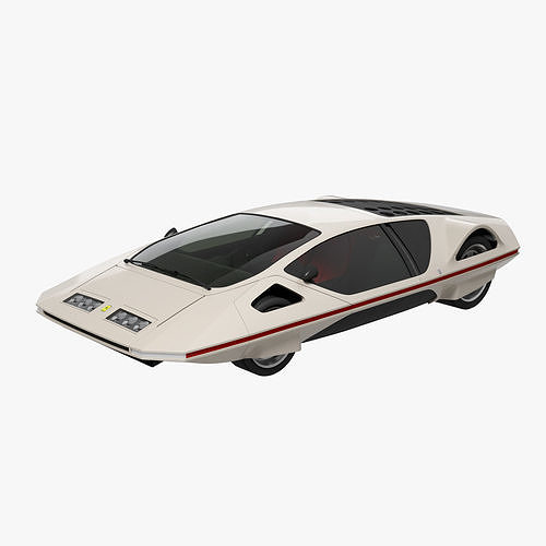 Ferrari 512S Modulo 3D model | CGTrader