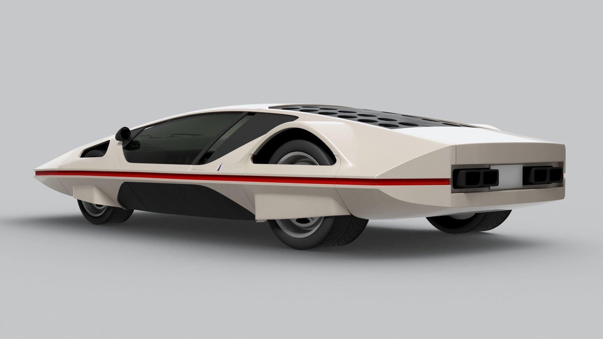 Ferrari 512S Modulo 3D model | CGTrader