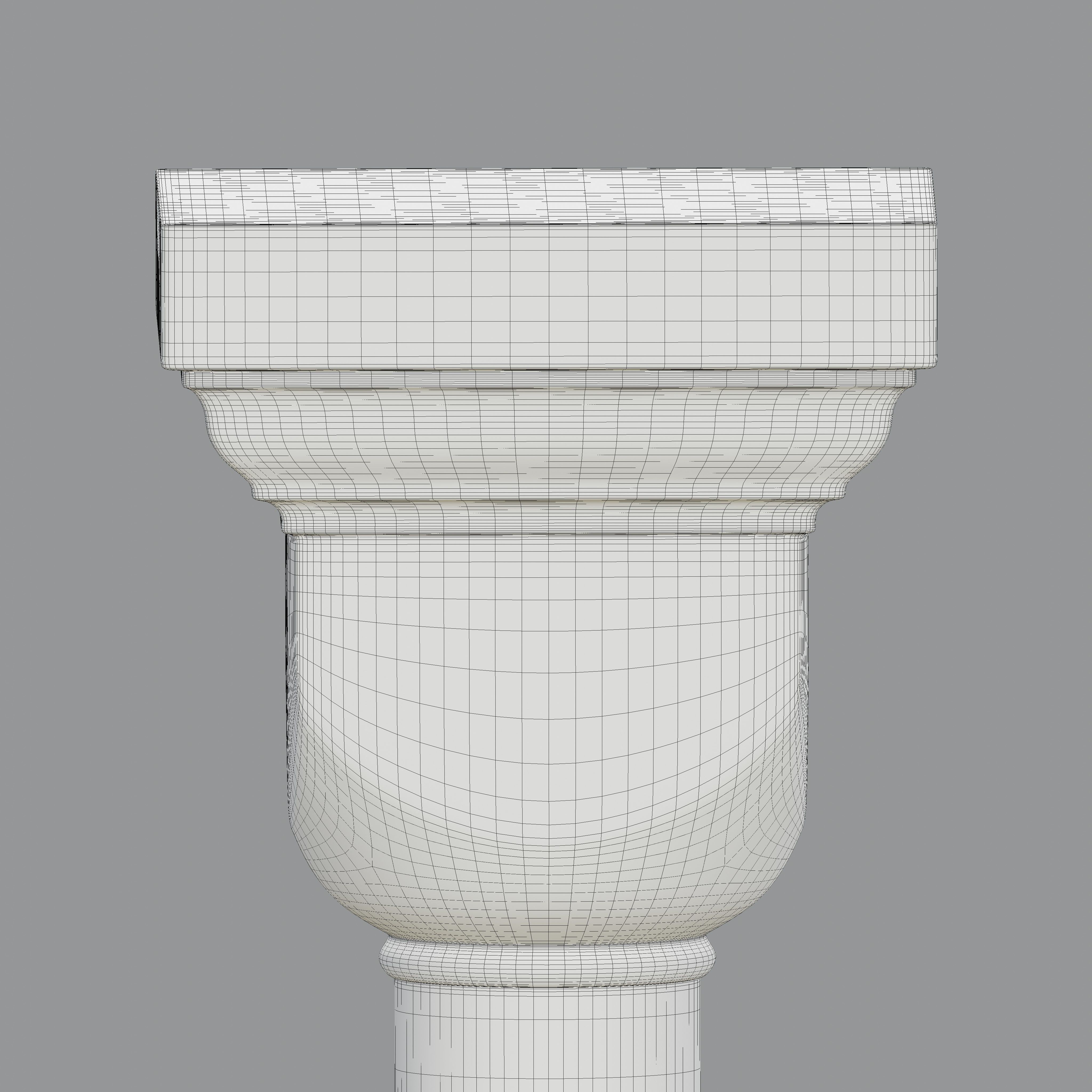3D model Cushion capital column VR / AR / low-poly | CGTrader