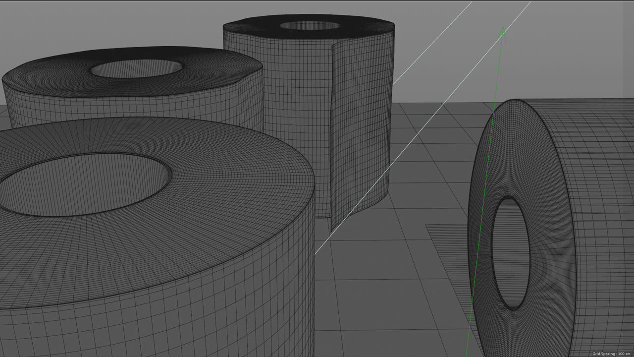 3D Tissue Paper Roll 3D model | CGTrader