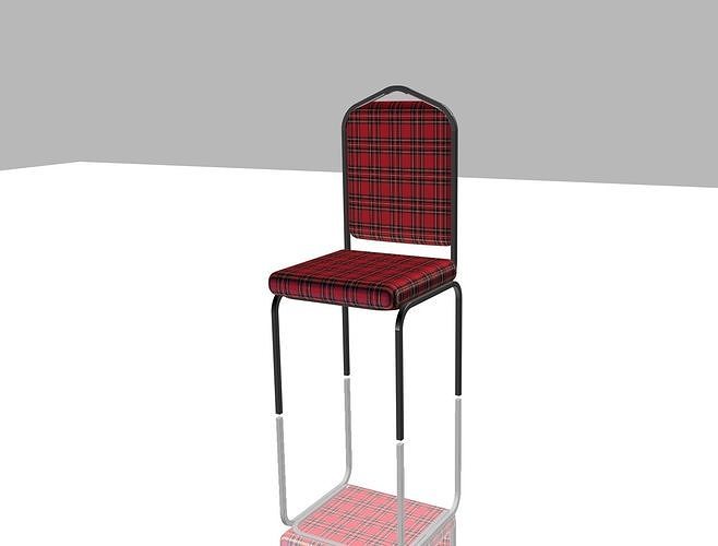 Party chair free 3D model | CGTrader