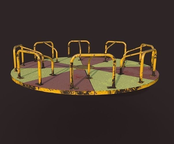 Merry Go Round 3D model | CGTrader