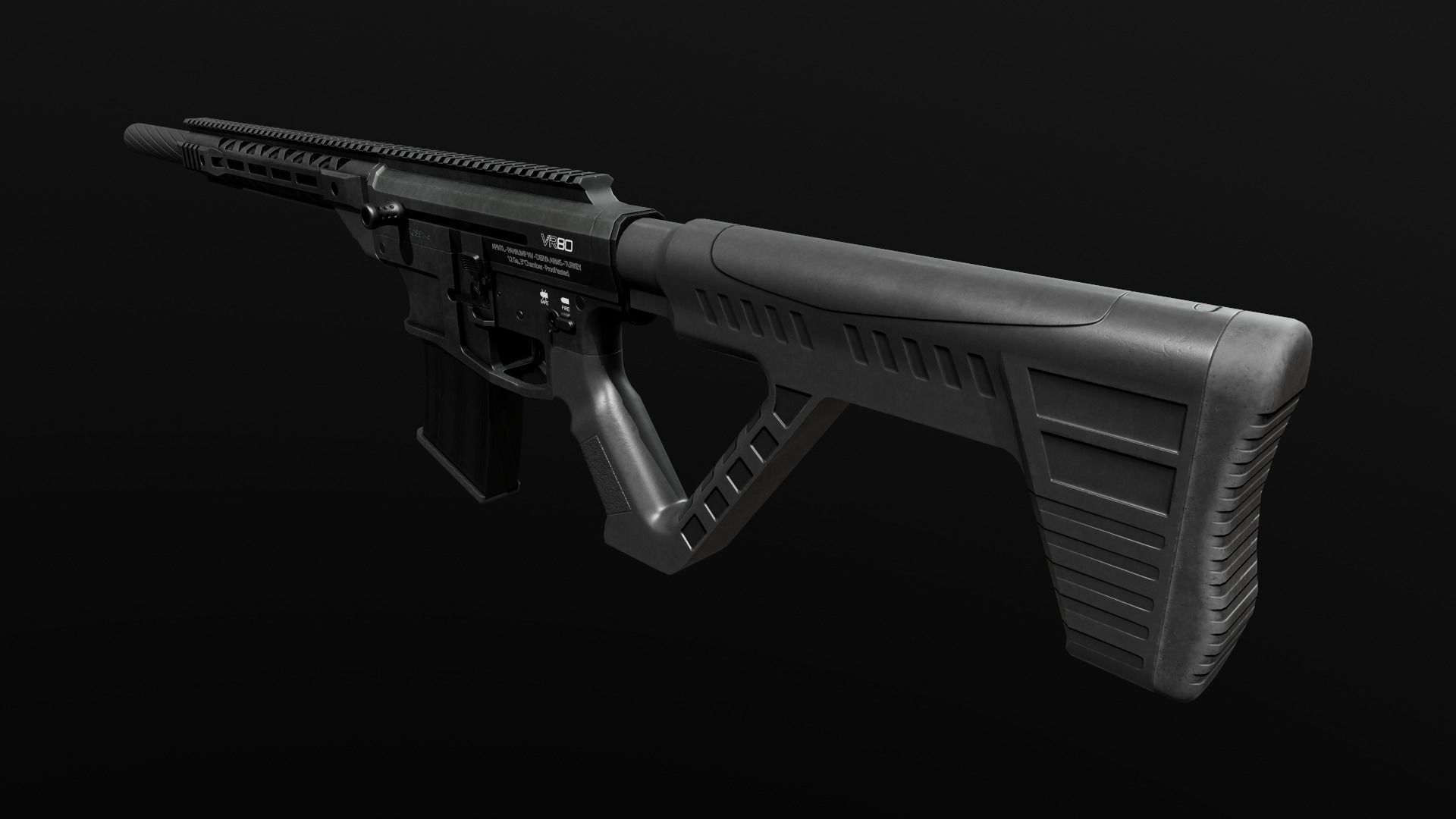 3D model RIA VR80 Semi Auto Tactical Shotgun VR / AR / low-poly | CGTrader