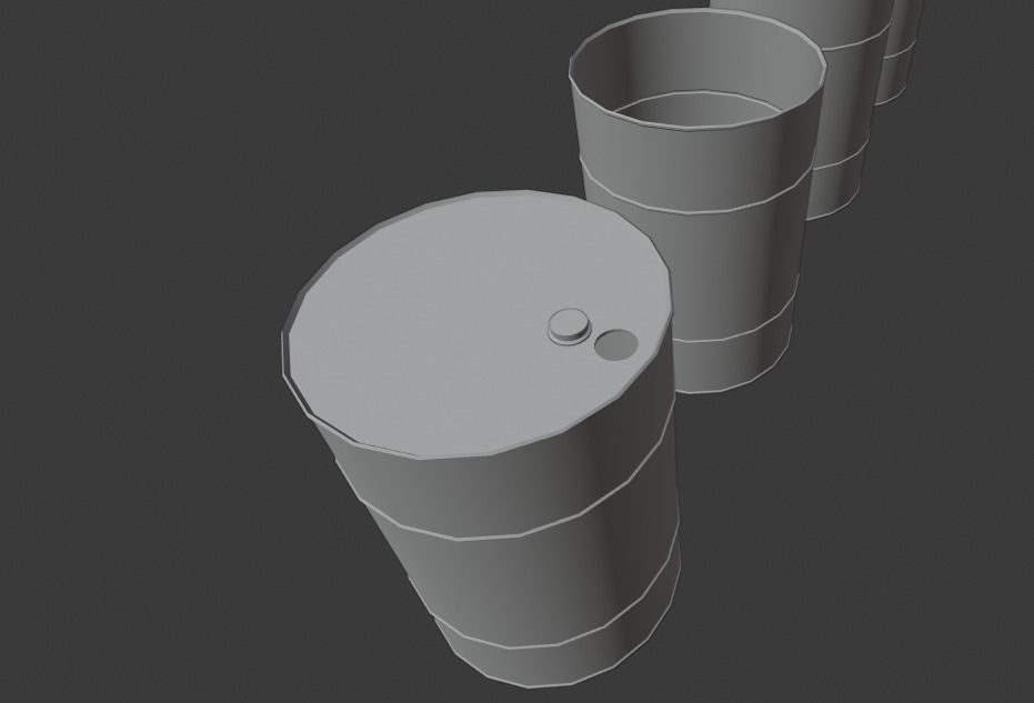 Barrel free VR / AR / low-poly 3D model rigged | CGTrader