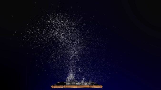 Water Splash free 3D model | CGTrader