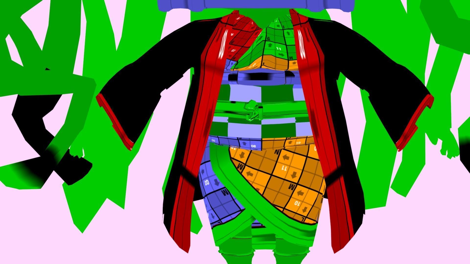 Chibi Nezuko Kimetsu No Yaiba Vrchat Avatar 3d Model By Jinsters