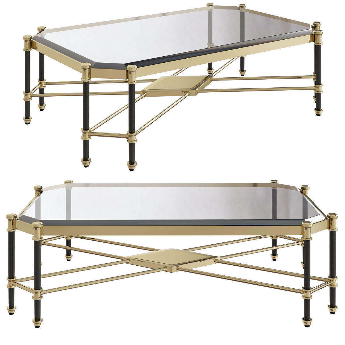 3D model Coffee Table low poly 3d models collection 10 pieces VR / AR ...