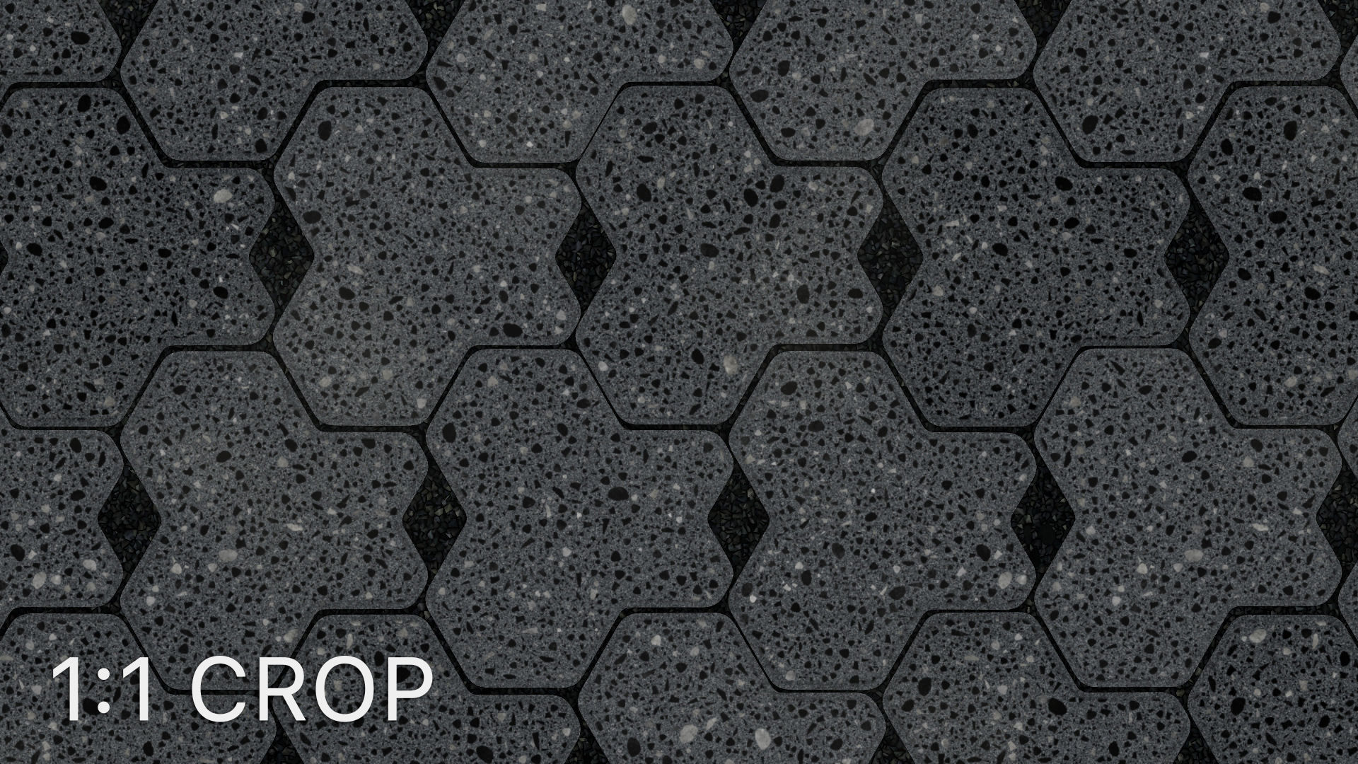 Hexagonal modern black paving texture Texture | CGTrader