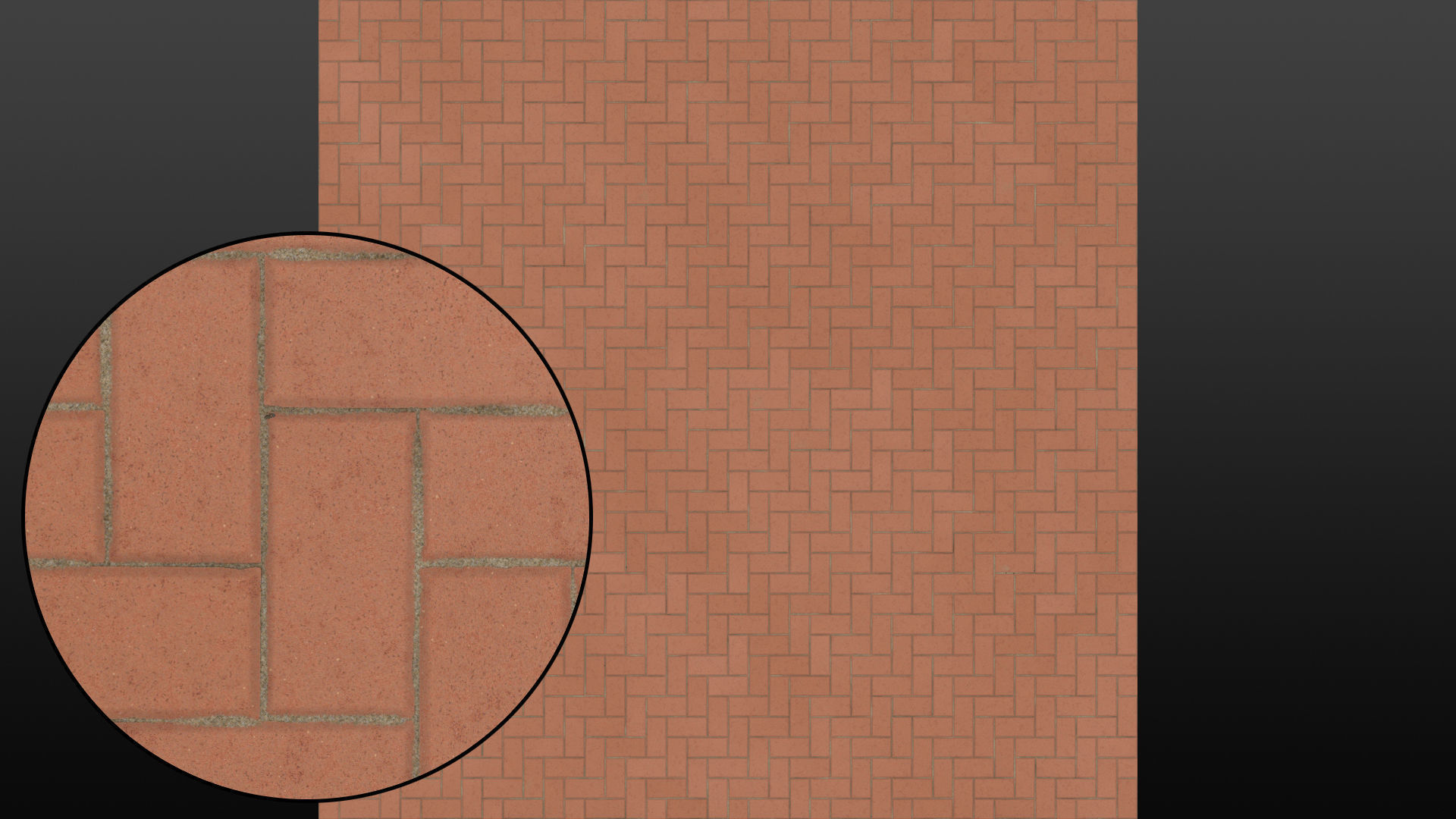 Red brick paving Texture | CGTrader