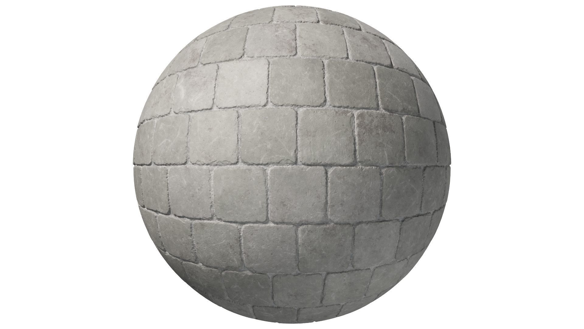 Large cobbles paving texture Texture | CGTrader