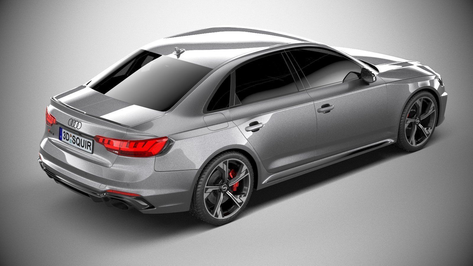 Audi RS4 Sedan 2020 3D model | CGTrader